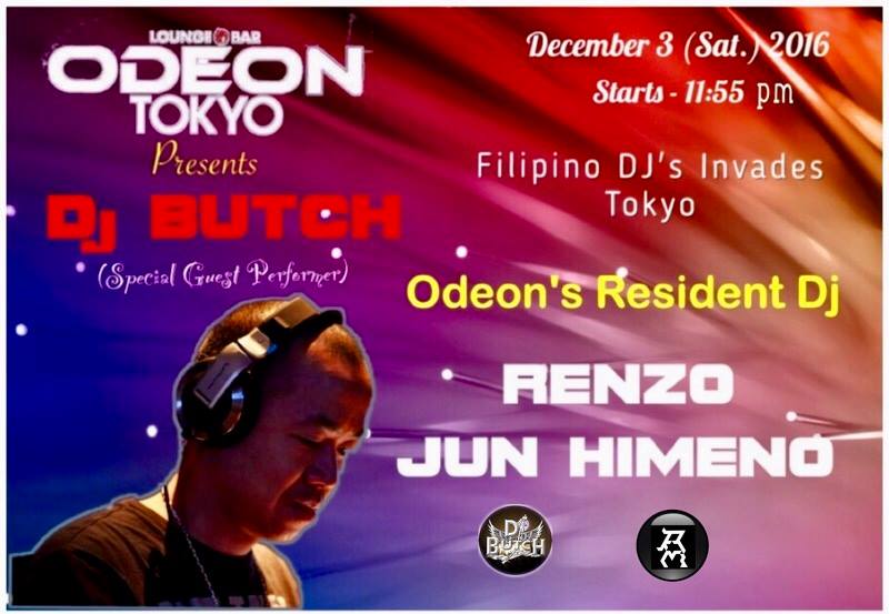 Filipino DJs In Tokyo - Odeon Tokyo Odeon Tokyo